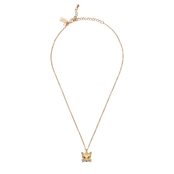 kate spade | Jewelry | Kate Spade So Foxy Golden Fox Necklace | Poshmark
